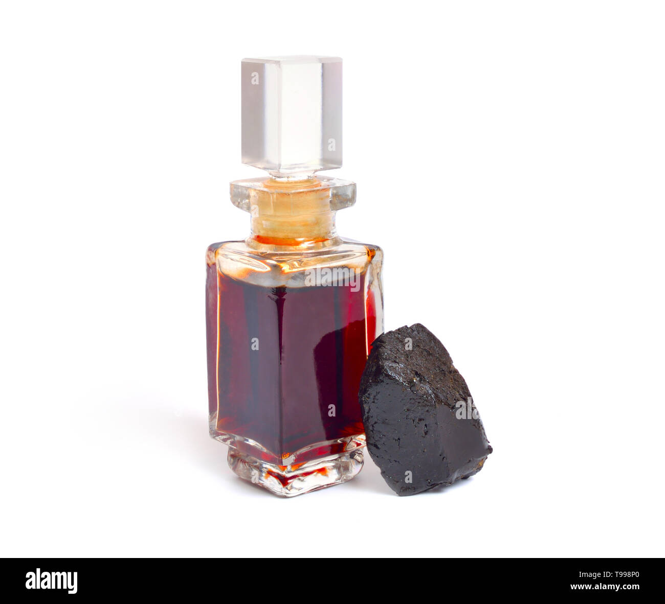 Resin Labdanum also called ladanum, laudanum, ladan or ladanon from ...