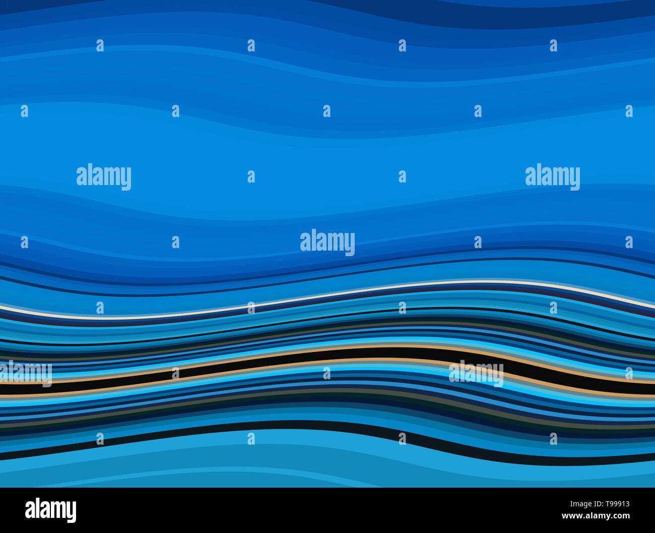 abstract strong blue, very dark blue and tan color ocean waves ...