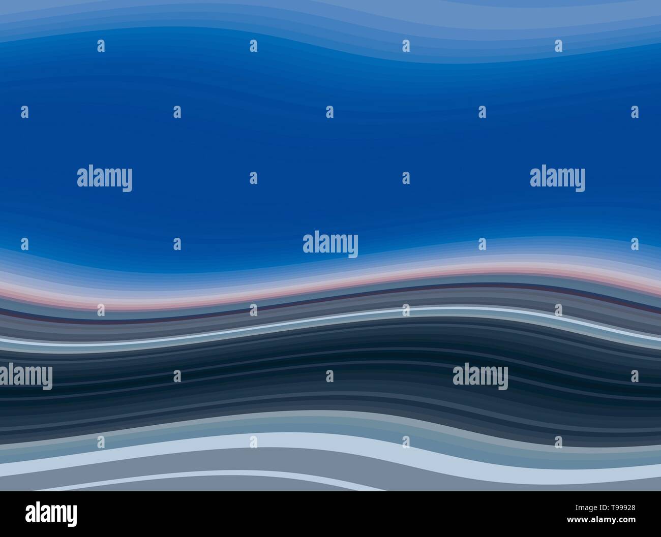 abstract waves background with strong blue, very dark blue and dark ...