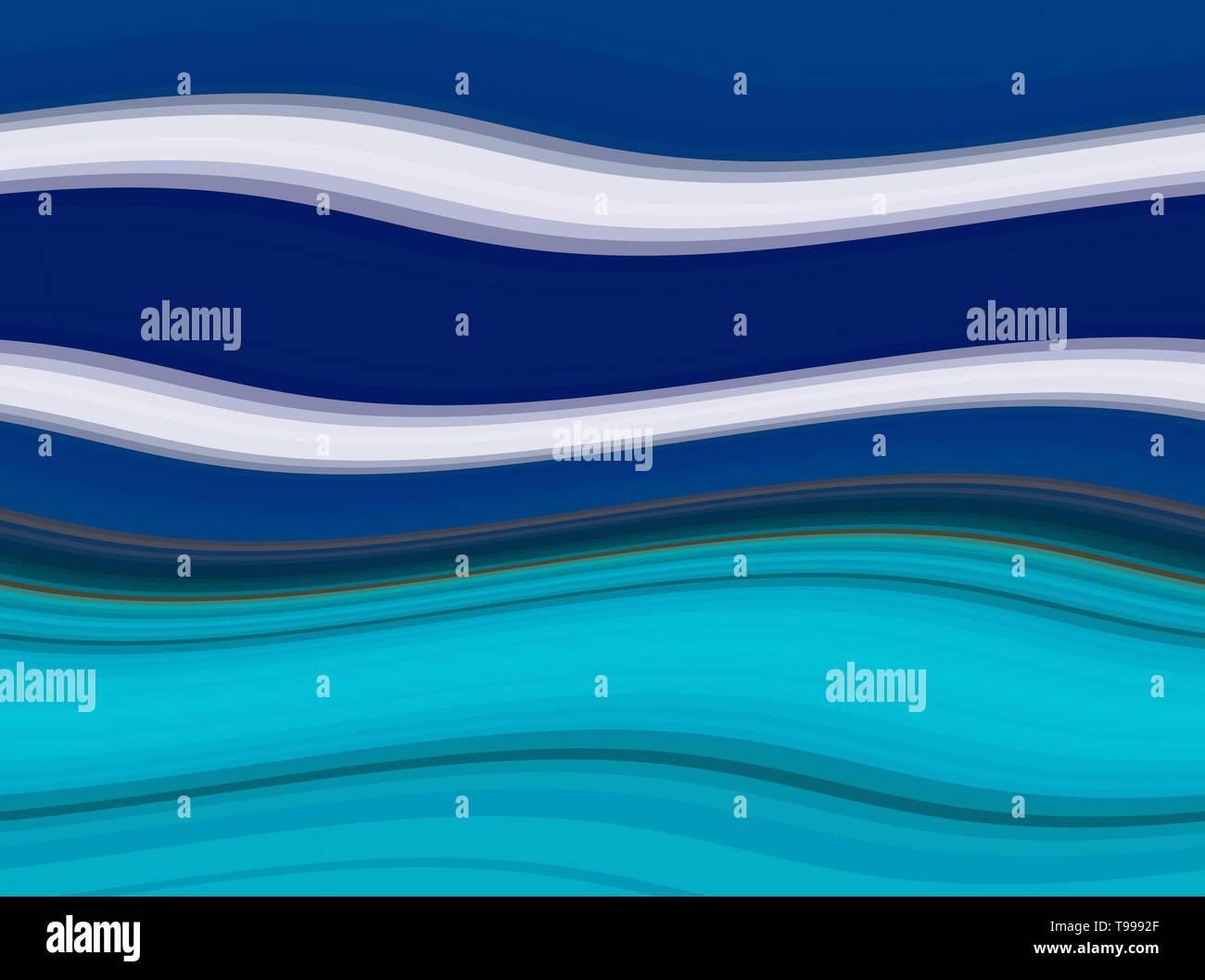 abstract midnight blue, pastel blue and dark turquoise color ocean ...