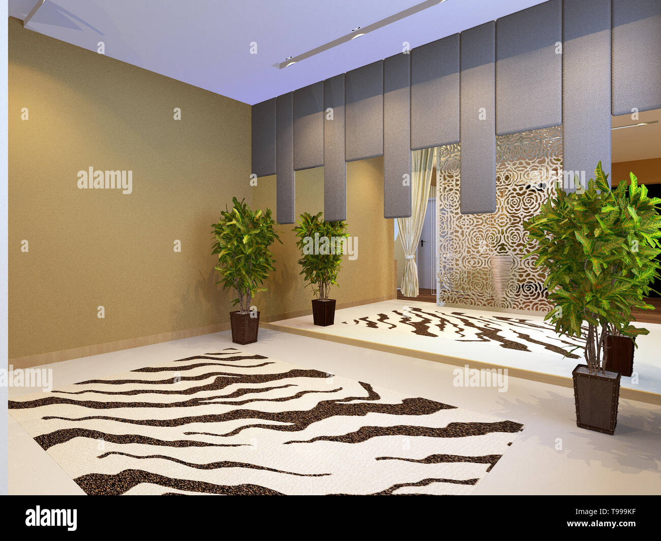 empty lobby interior Stock Photo - Alamy