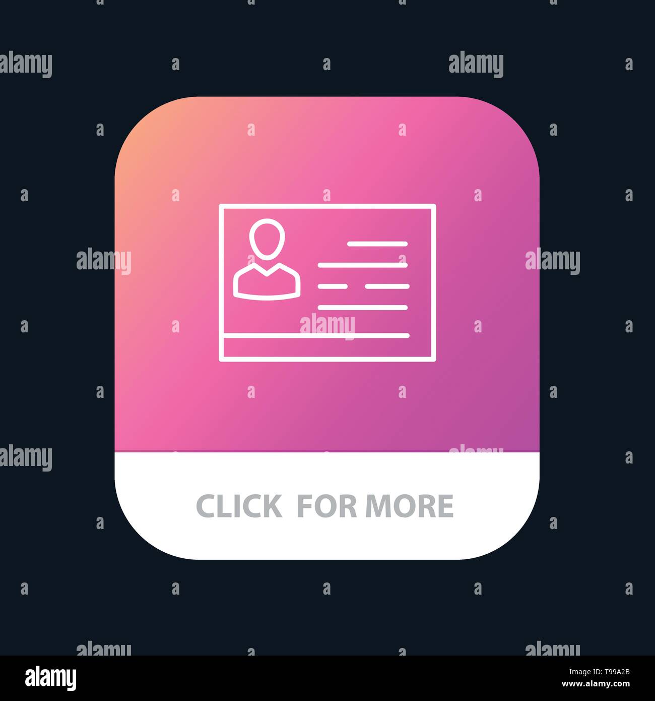 Id mobile Stock Vector Images - Alamy