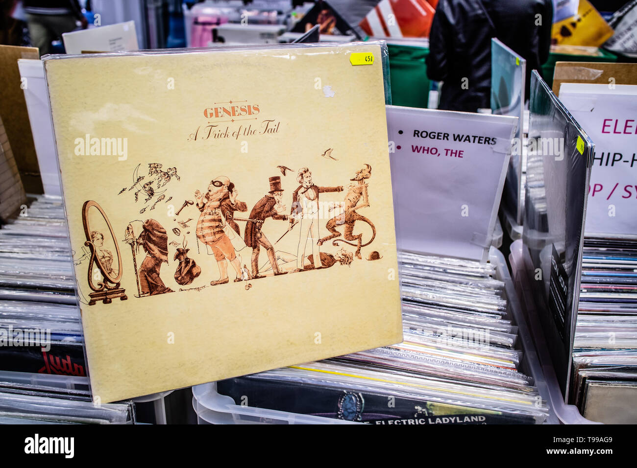 Genesis album cover hi-res stock photography and images - Alamy