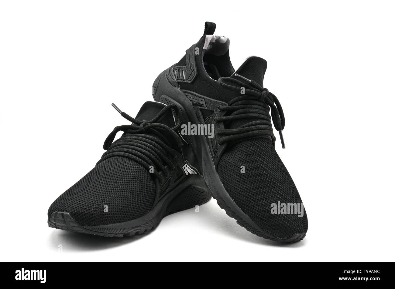 Sport shoes on an isolated white background.Sneakers Stock Photo - Alamy
