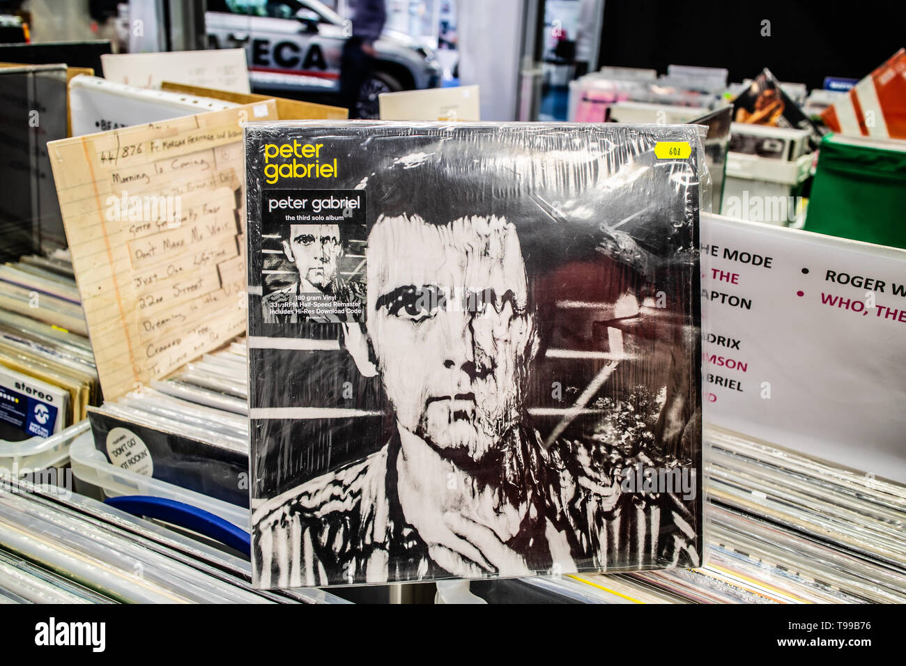 Peter Gabriel Singer Peter Brian Gabriel High Resolution Stock ...