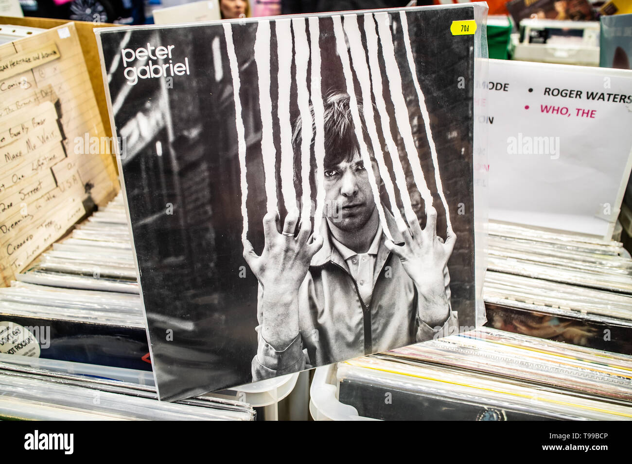 Album cover peter gabriel so hi-res stock photography and images - Alamy