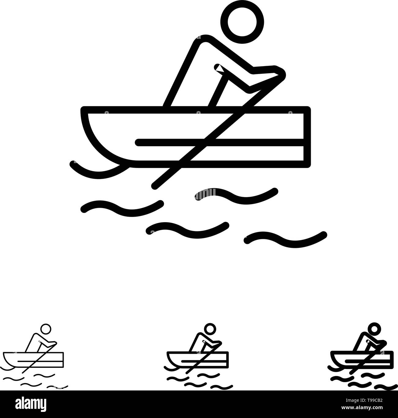 Row Boat Icon