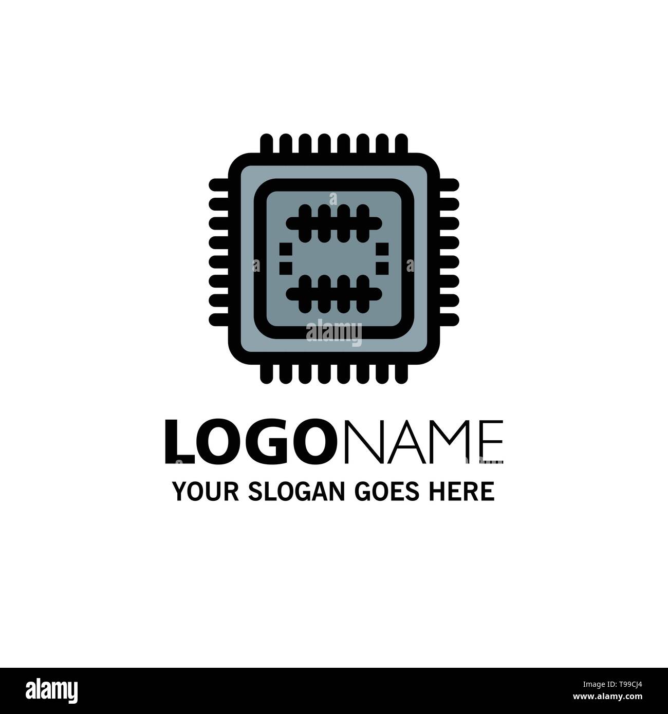 Cpu business logo hi-res stock photography and images - Alamy