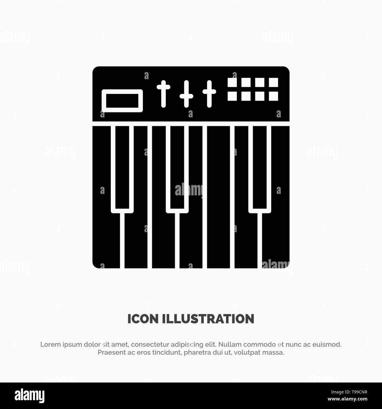 Midi interface Stock Vector Images - Alamy