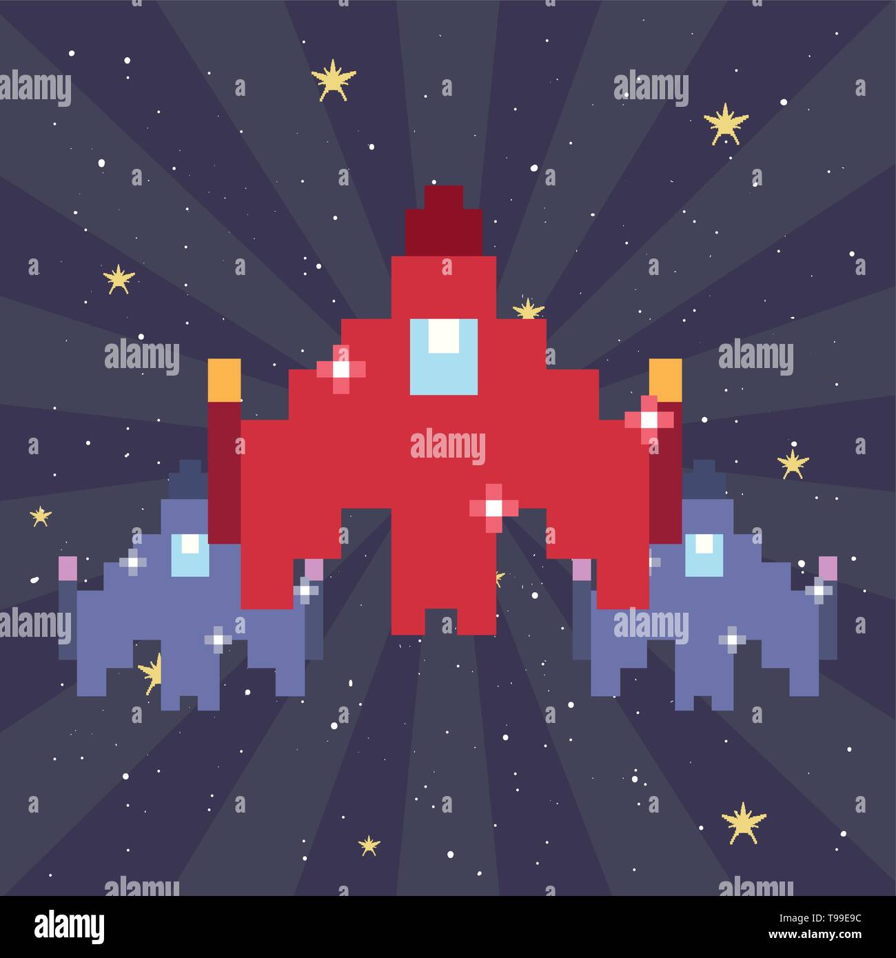 Starship entertainment Stock Vector Images - Alamy