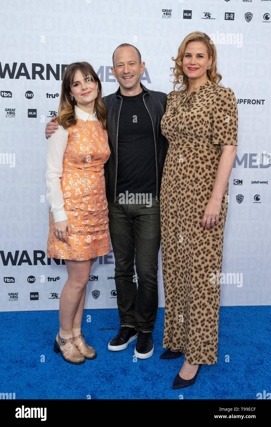 Amy Hoggart, Mike Rubens, Allana Harkin attend WarnerMedia Upfront 2019 ...