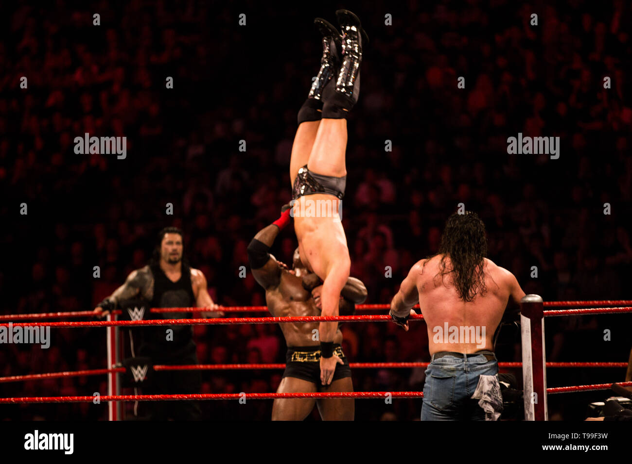 WWE Monday Night Raw at 02 Arena. London. on the 13th May 2019 Stock ...