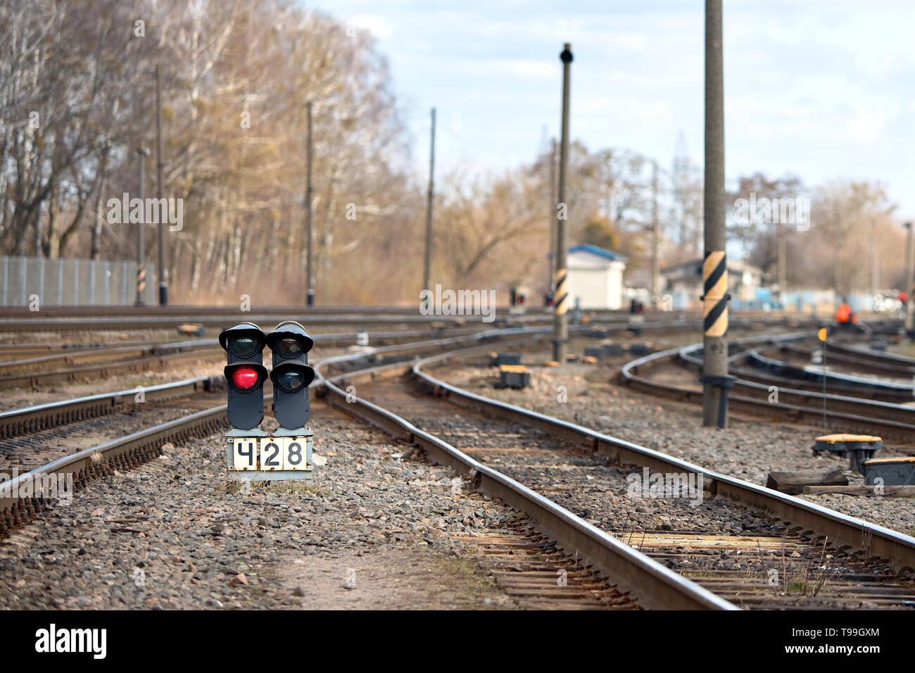 Road rail crossover hi-res stock photography and images - Alamy