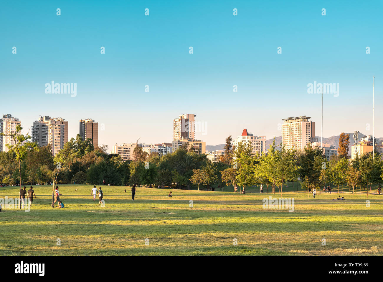 O'higgins park santiago de chile hi-res stock photography and images ...