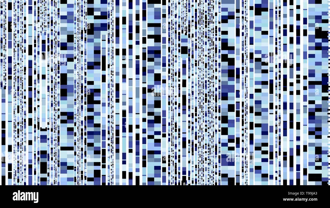 light blue, very dark blue and dark slate blue mosaic color squares ...