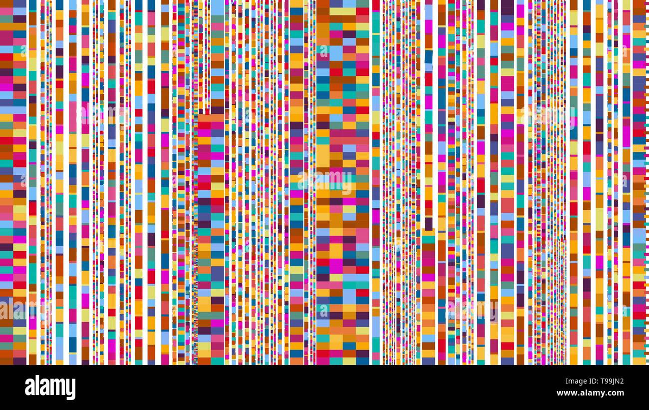 abstract background with teal blue and moderate red color squares ...