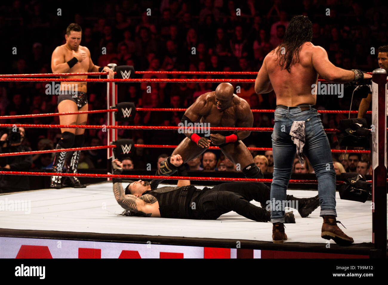 WWE Monday Night Raw at 02 Arena. London. on the 13th May 2019 Stock ...