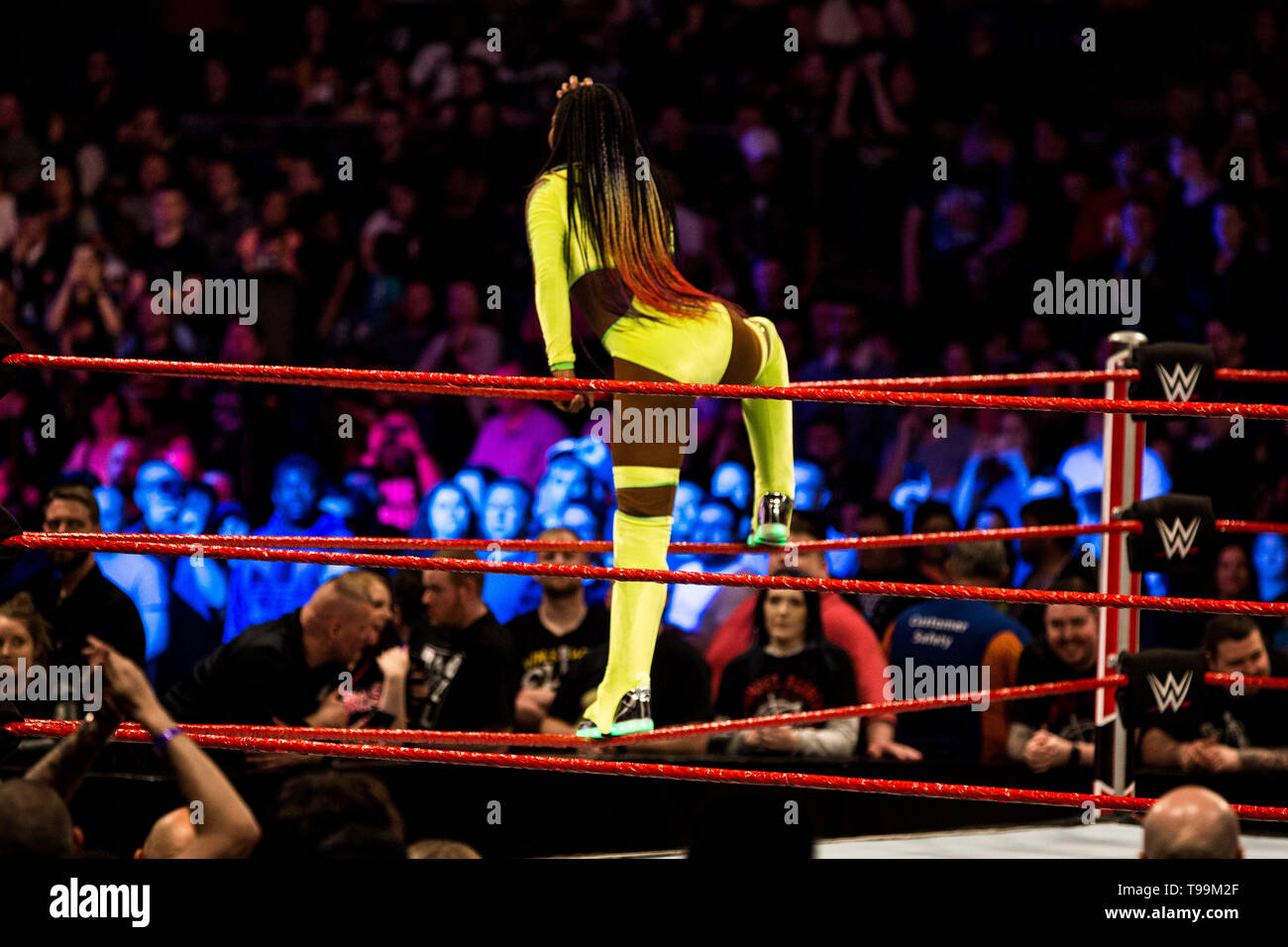 WWE Monday Night Raw at 02 Arena. London. on the 13th May 2019 Stock ...