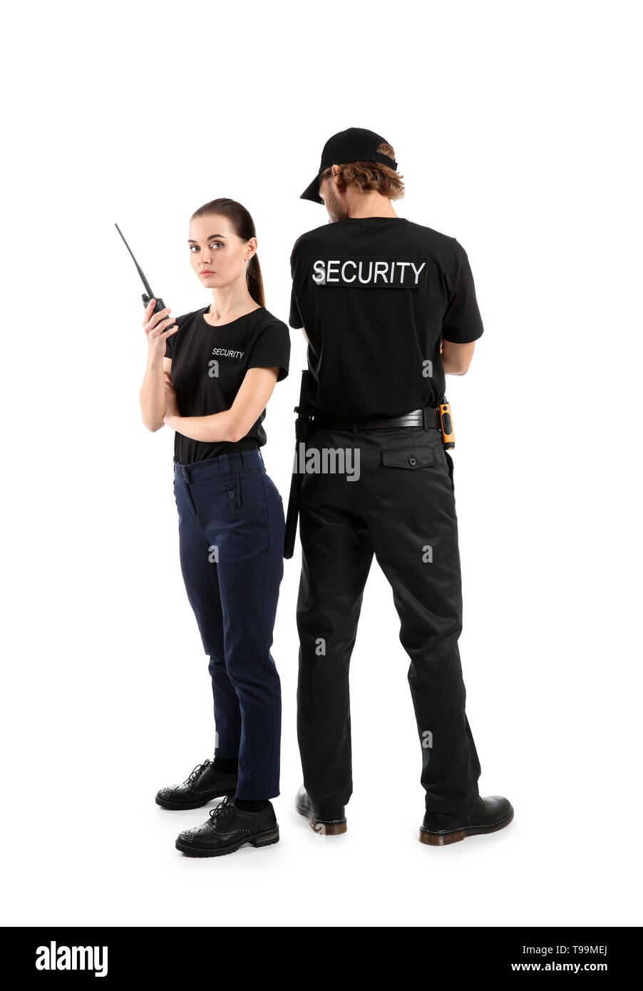 Female security guards hi-res stock photography and images - Alamy