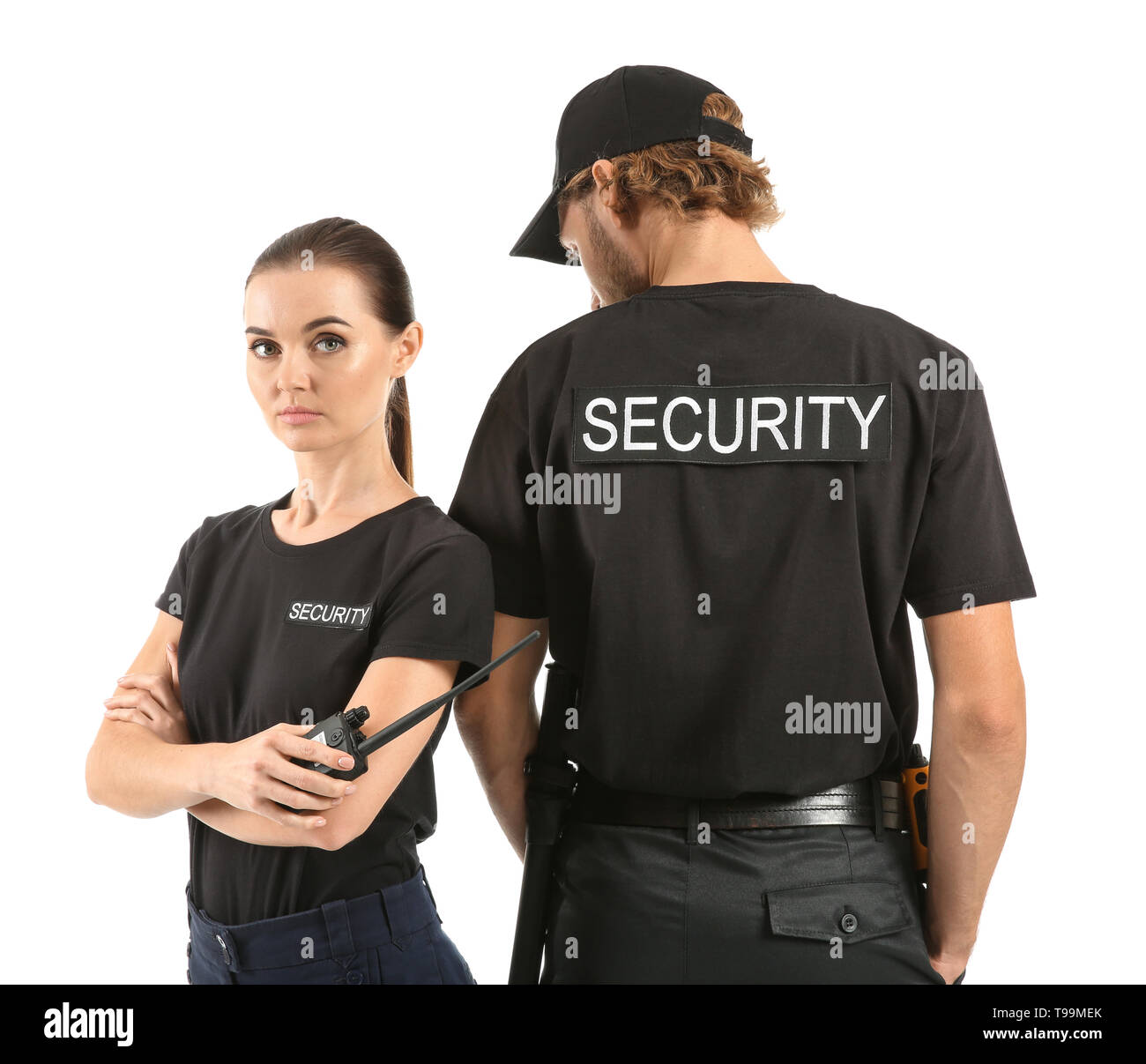 Female security guards hi-res stock photography and images - Alamy
