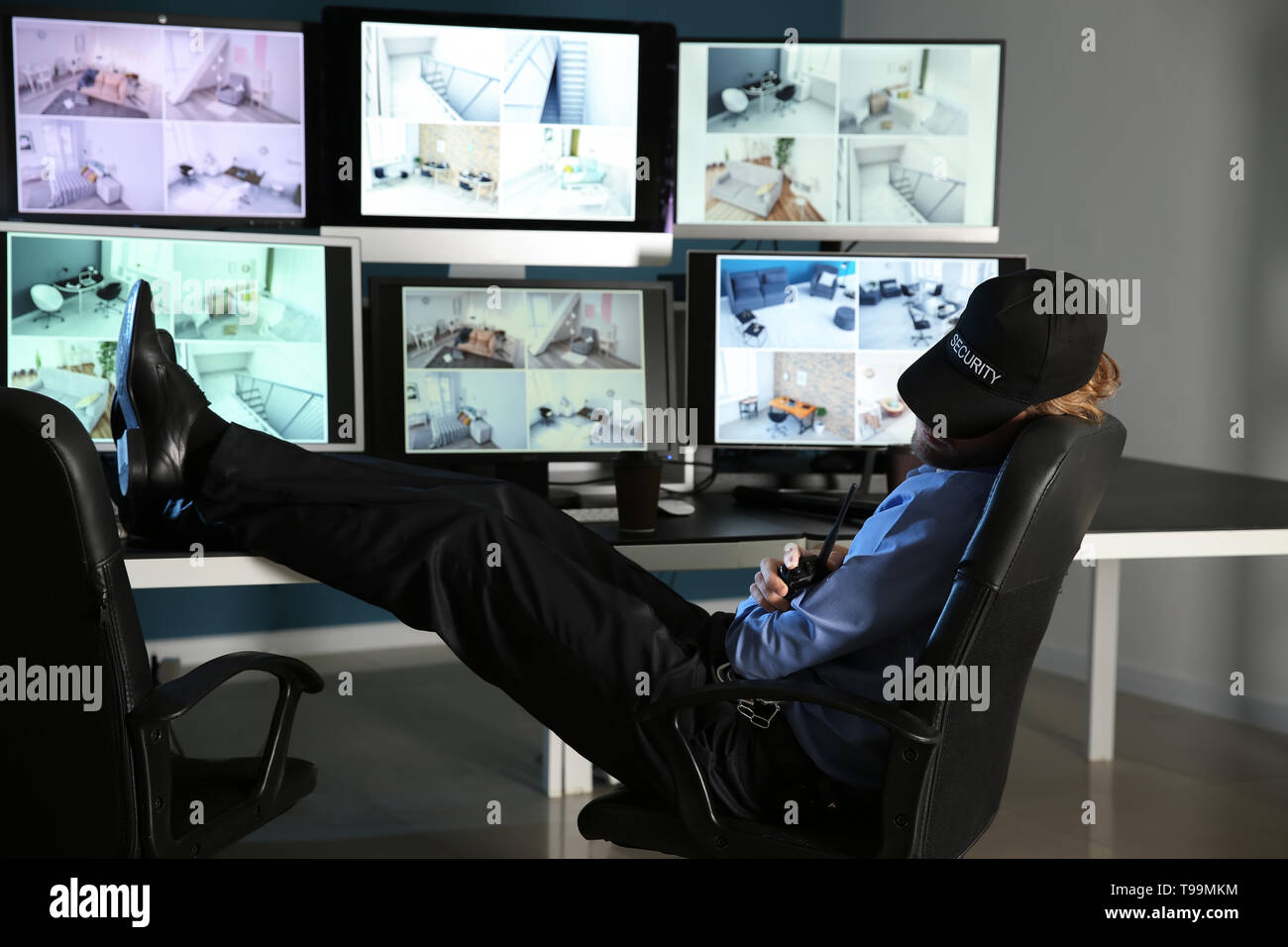 Bored guard hi-res stock photography and images - Alamy