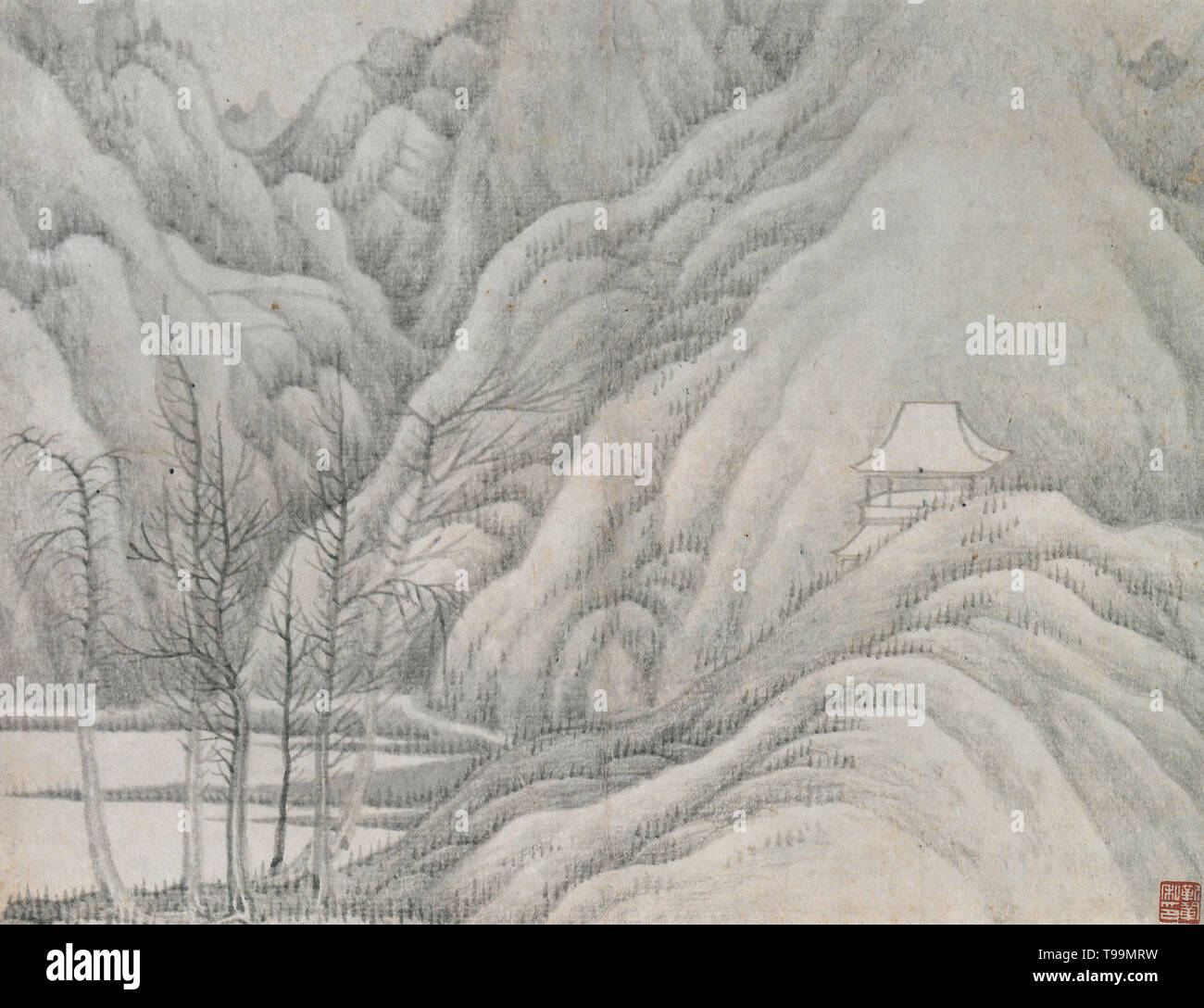 Chinese shan shui painting hi-res stock photography and images - Alamy