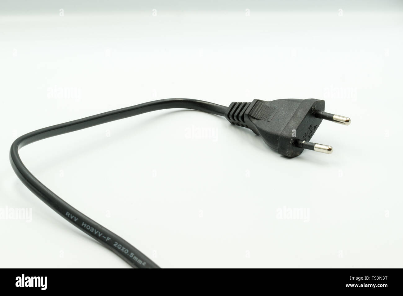 This is a capture for an AC black power cord the picture is taken with ...