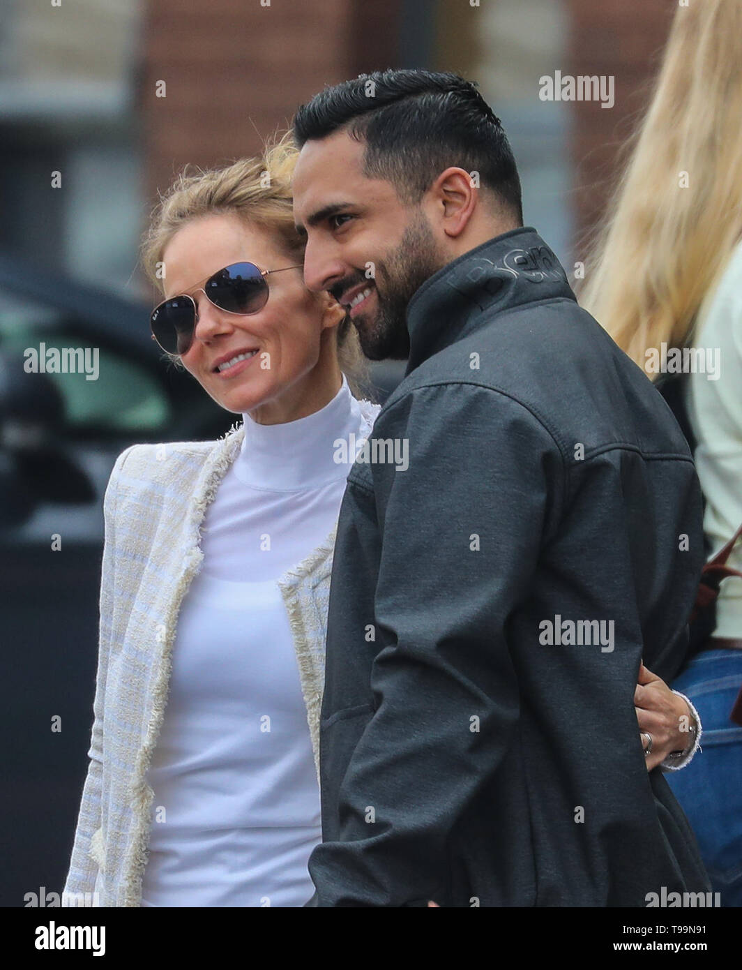 Geri Halliwell arrives for The Spice Girls tour rehearsals holding a ...