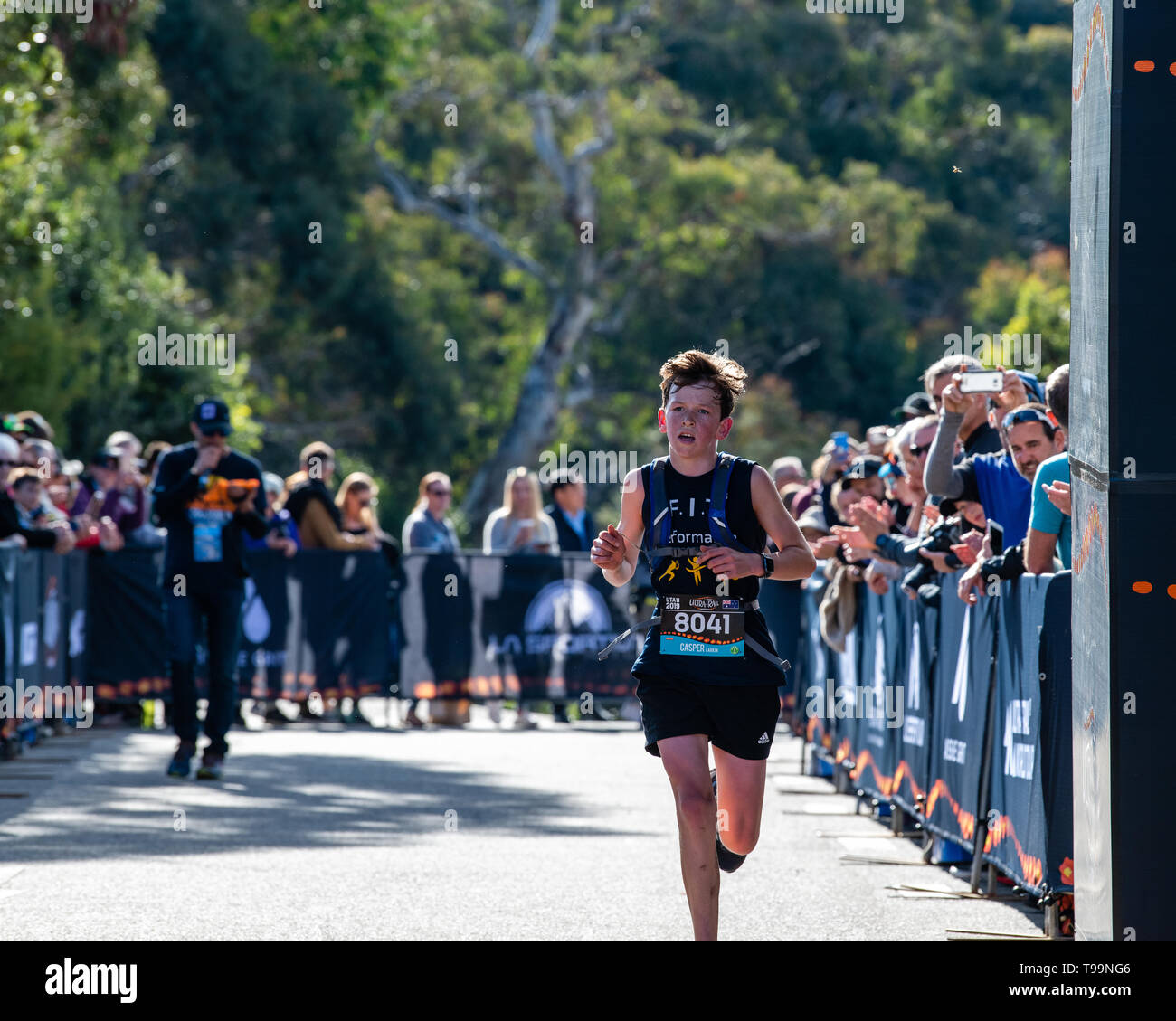 Blue Mountains, Australia - April 16 2019: Ultra-Trail Australia UTA11 ...
