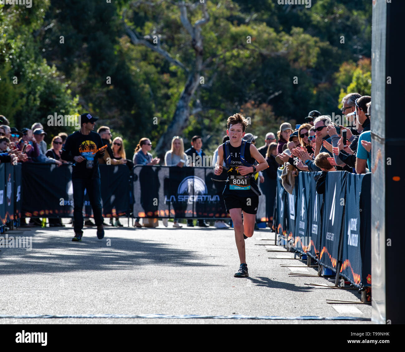 Blue Mountains, Australia - April 16 2019: Ultra-Trail Australia UTA11 ...