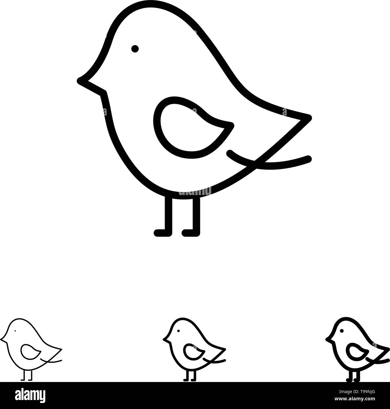 Bold bird image Stock Vector Images - Alamy