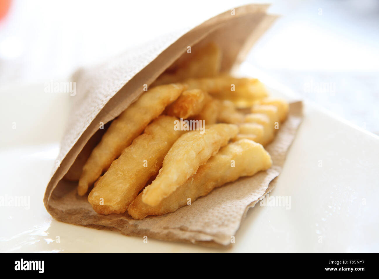 Stick potato chip hi-res stock photography and images - Alamy