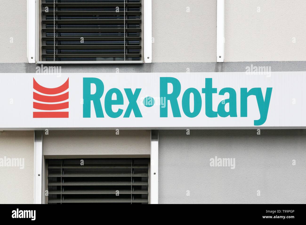 Rotary logo hi-res stock photography and images - Alamy