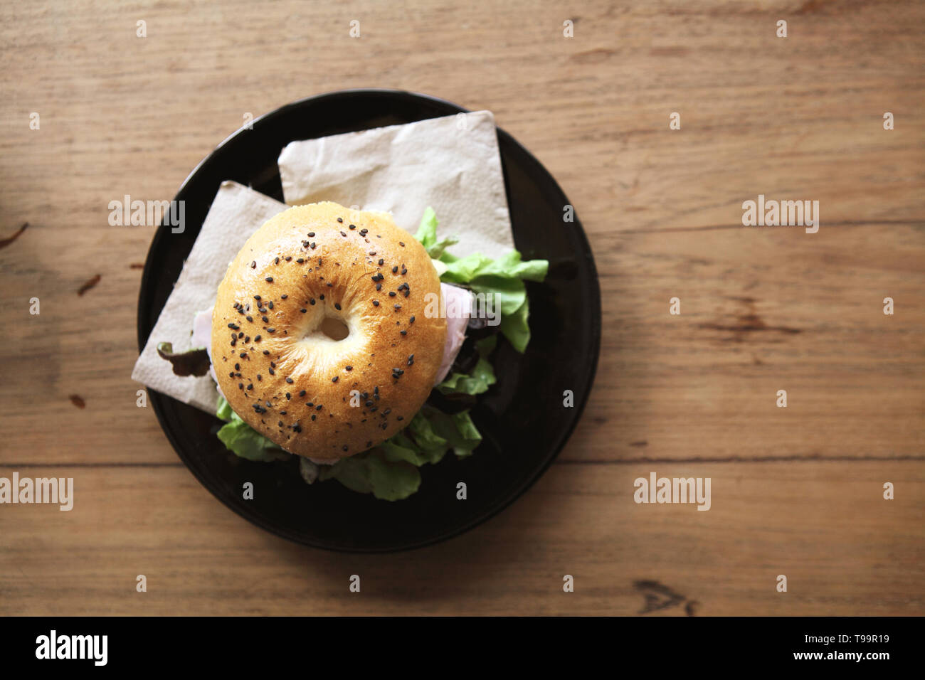 American bagel hi-res stock photography and images - Alamy