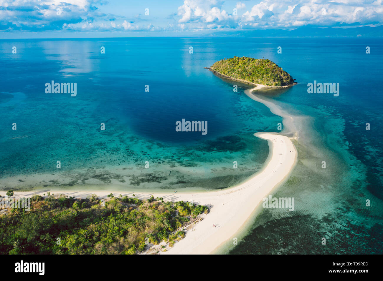 Amazing Bon Bon beach on Romblon island, Philippines Stock Photo - Alamy