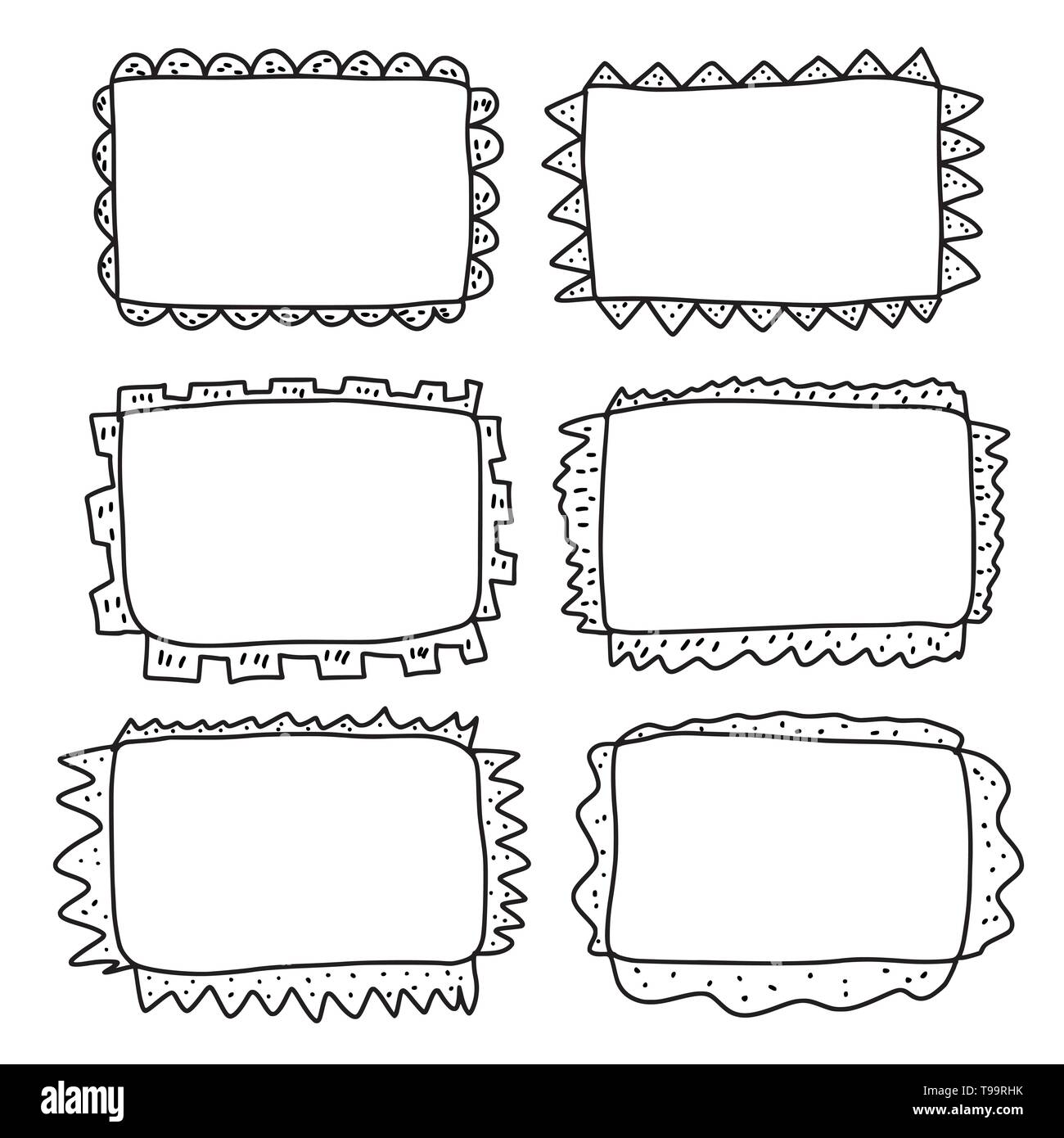 Hand Drawn Borders And Frames