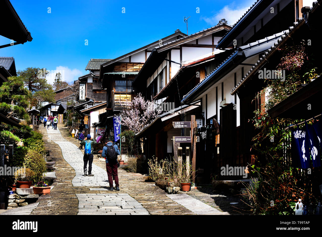 Magome Village japan Stock Photo - Alamy
