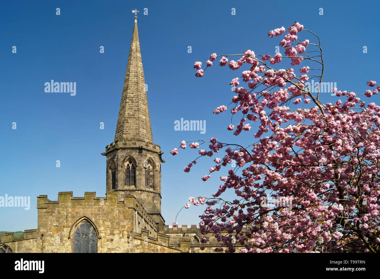 All saints church bakewell hi-res stock photography and images - Alamy