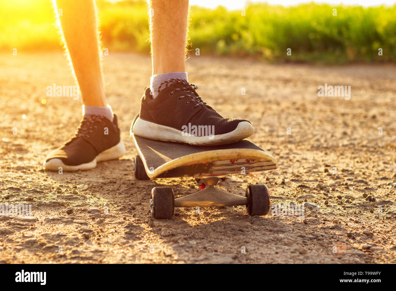 Longboarding Photography Sunset