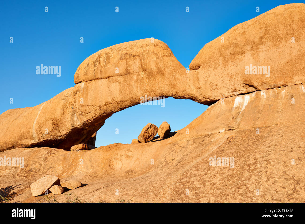 Beautiful Rock Arch at Spitzkoppe , in Namibia Stock Photo - Alamy
