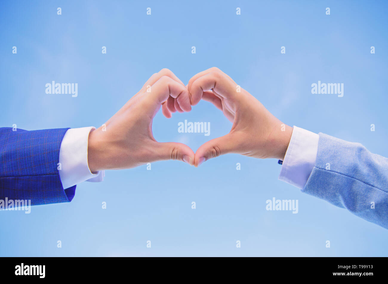 Love Symbol With Hands Stock Photos & Love Symbol With Hands Stock ...