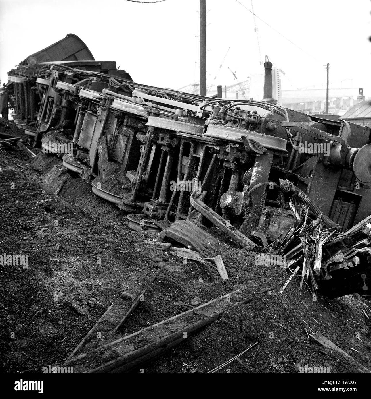 Crash Accident Train Wreckage High Resolution Stock Photography and ...
