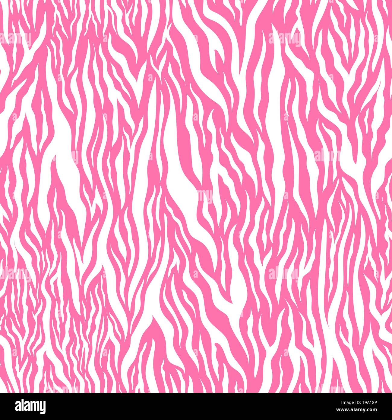 Pink striped hair Stock Vector Images - Alamy