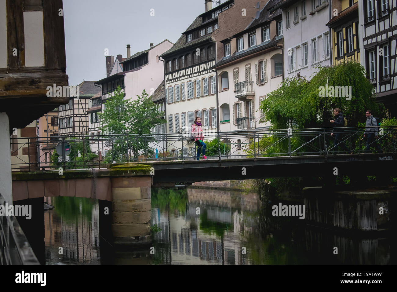 Old streets of Strasbourg, Germany, Old Europe Stock Photo - Alamy