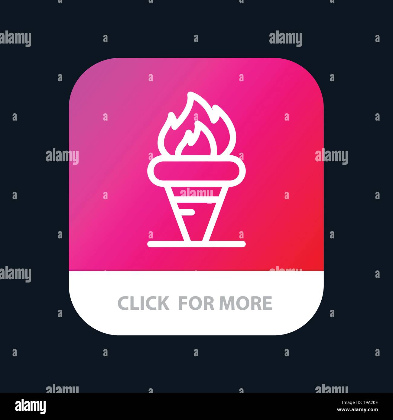 Athlete holding torch olympic fire Stock Vector Images - Alamy