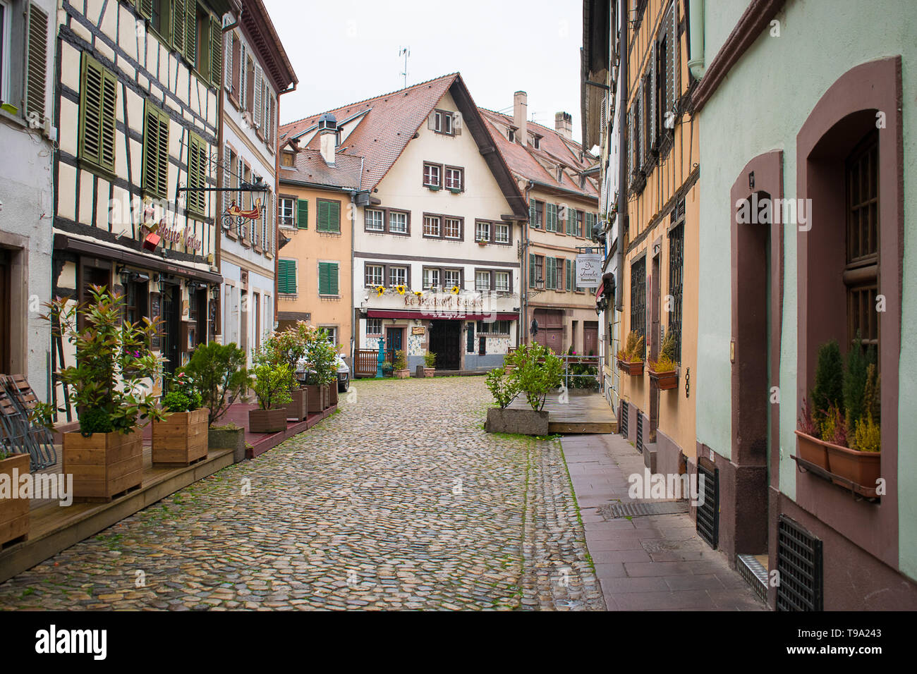 Old streets of Strasbourg, Germany, Old Europe Stock Photo - Alamy