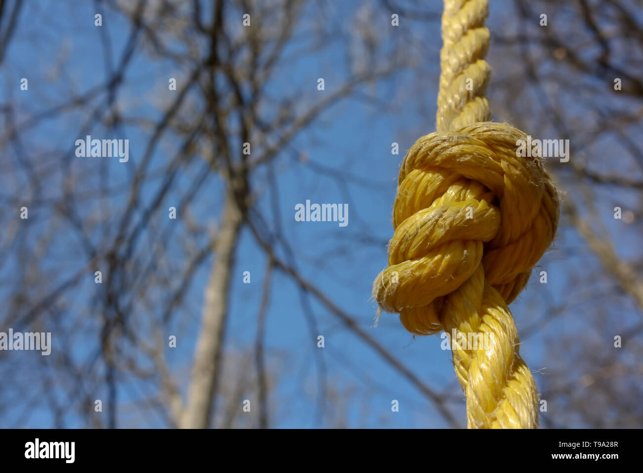 Rope climbing frame hi-res stock photography and images - Alamy
