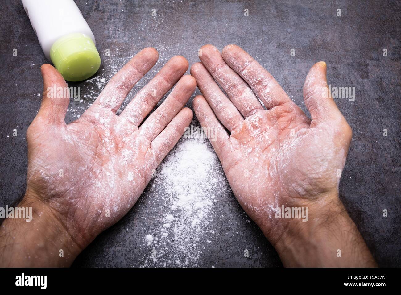 Bottle talcum powder hi-res stock photography and images - Alamy