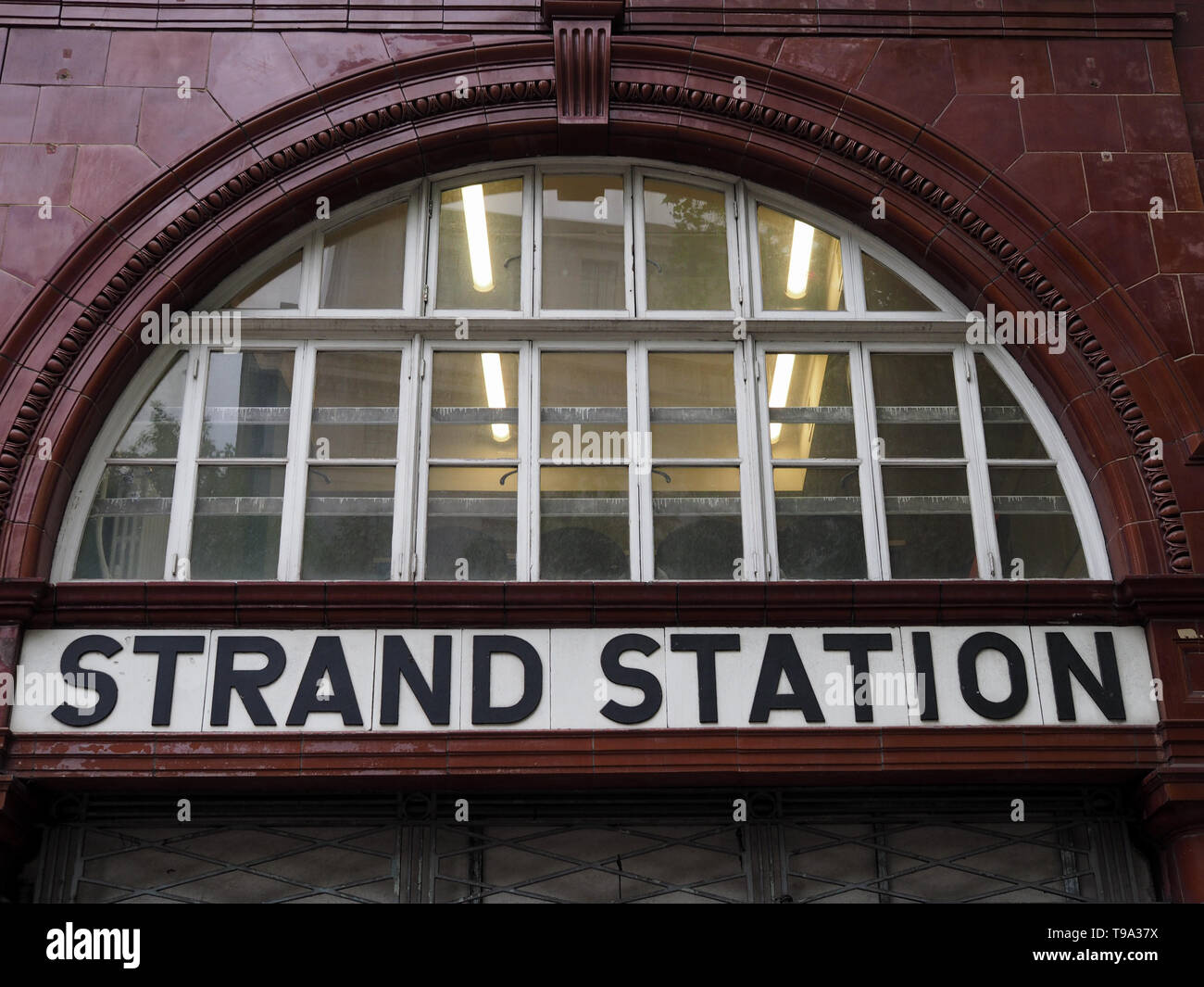 Abandoned underground london strand hi-res stock photography and images ...