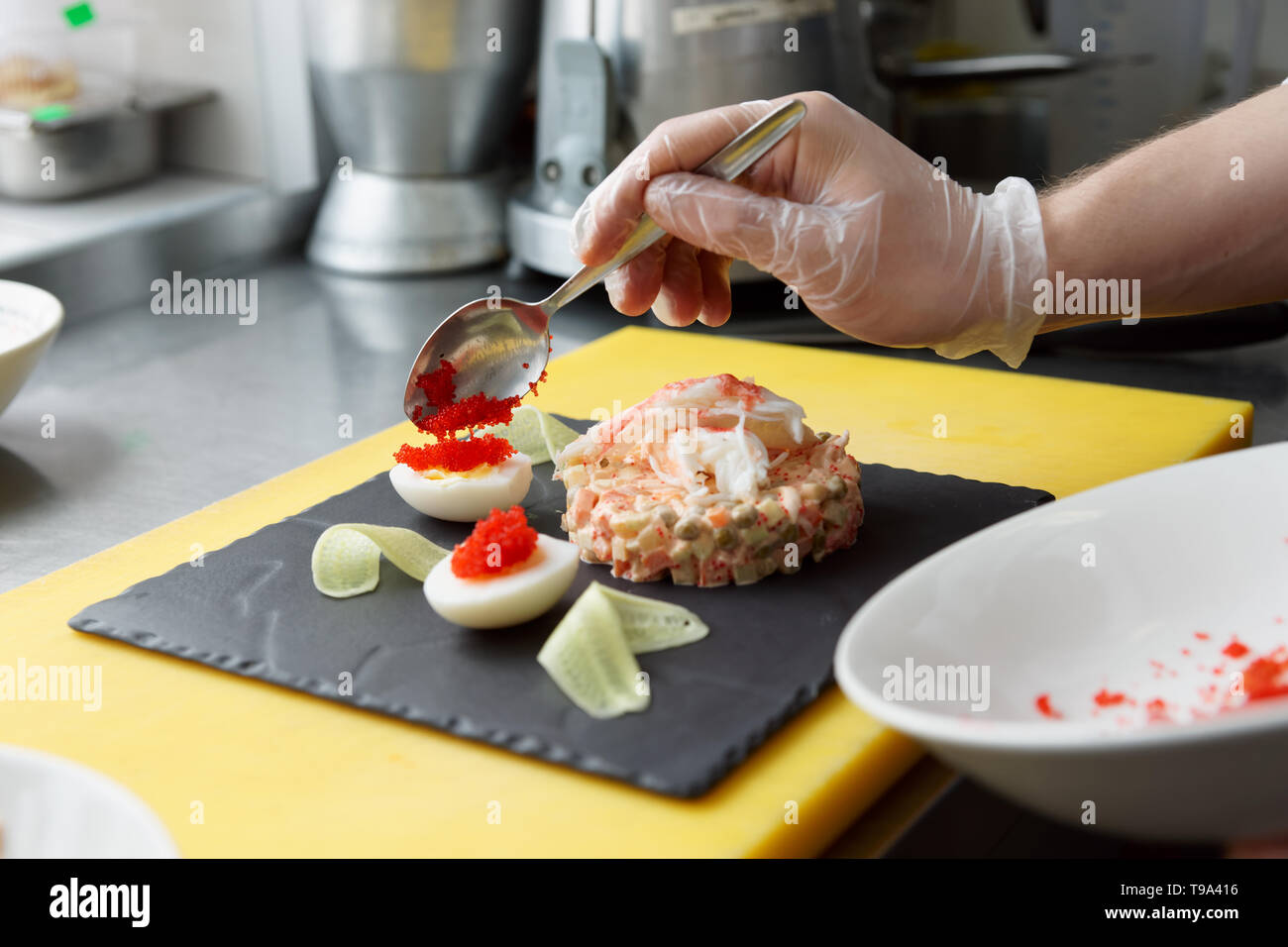 Flying fish cooked hi-res stock photography and images - Alamy